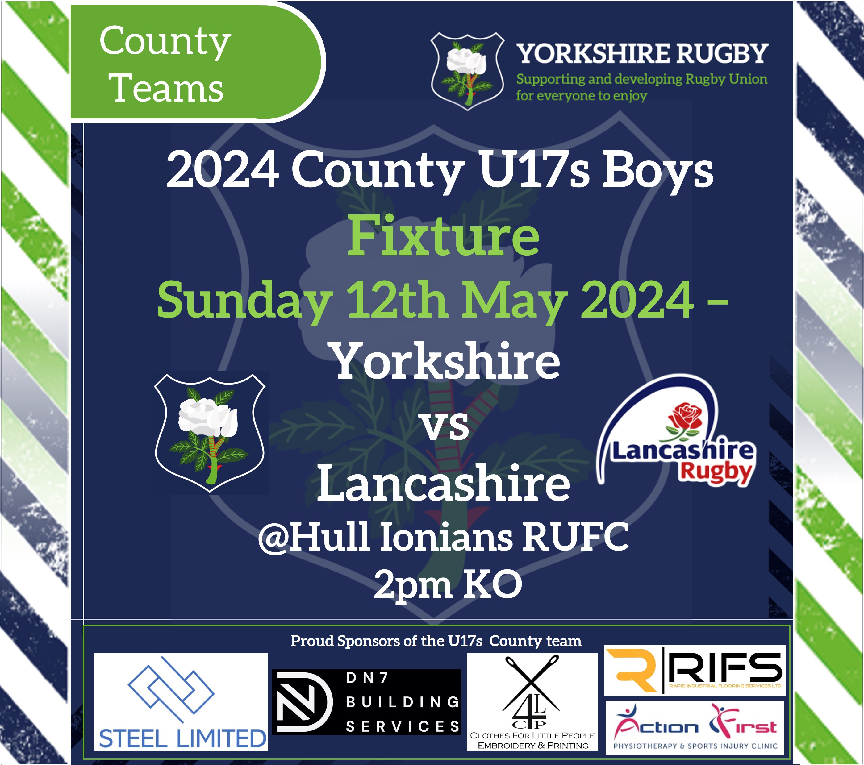 Yorkshire RFU - News - County U17 Boys vs Lancashire