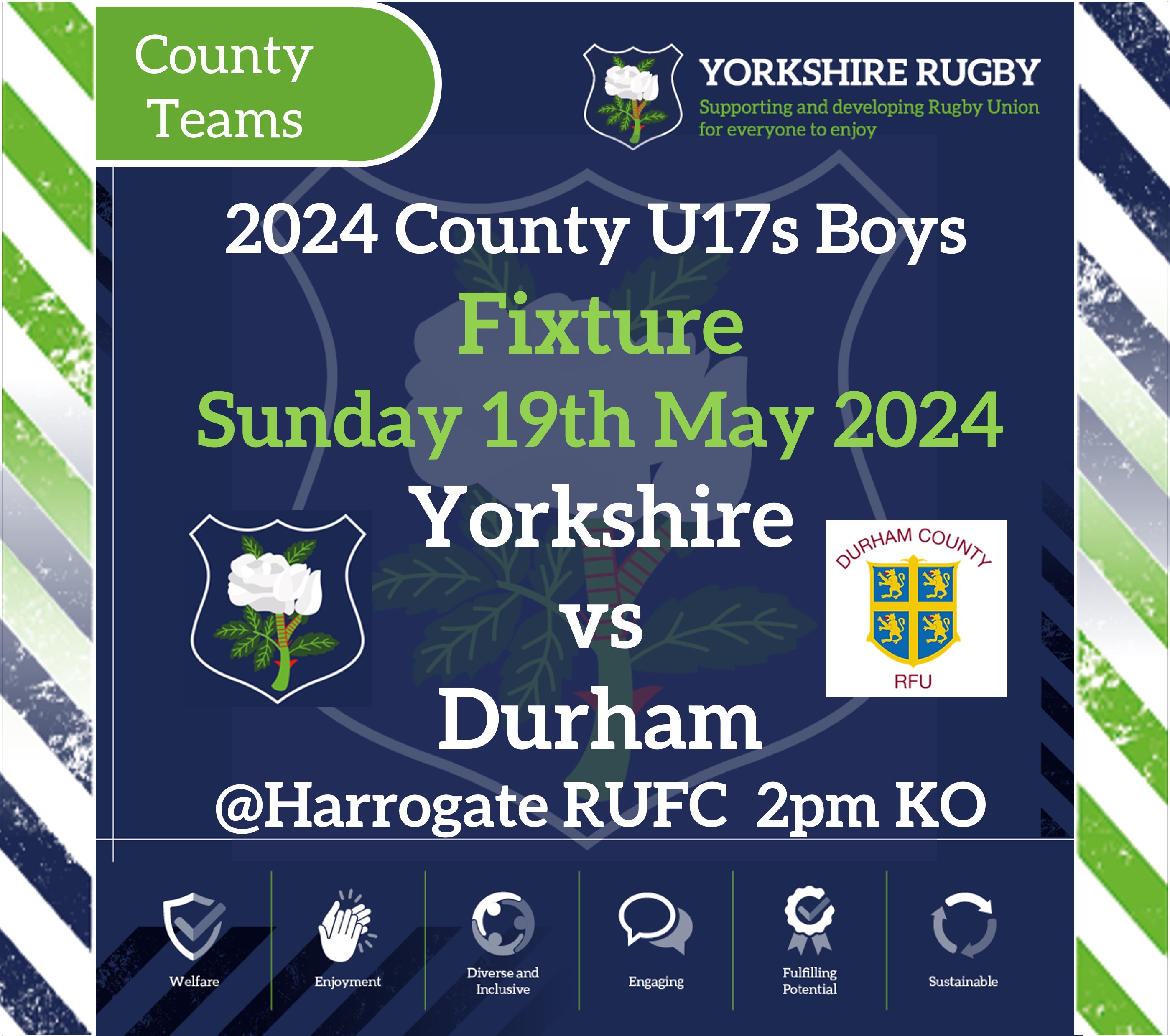 Yorkshire RFU - News - Yorkshire U17 Boys County vs Durham
