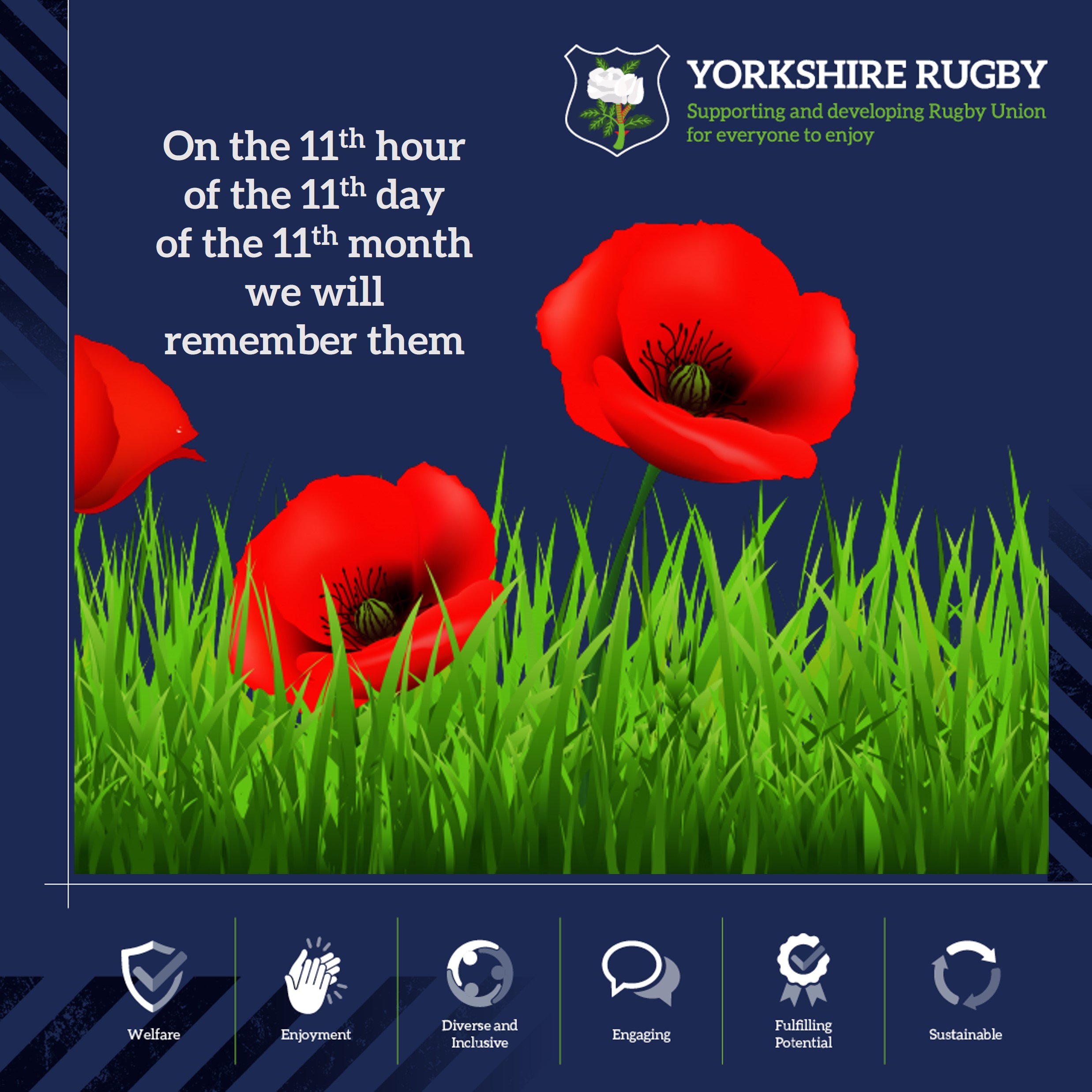 Yorkshire RFU - News - Remembrance Day