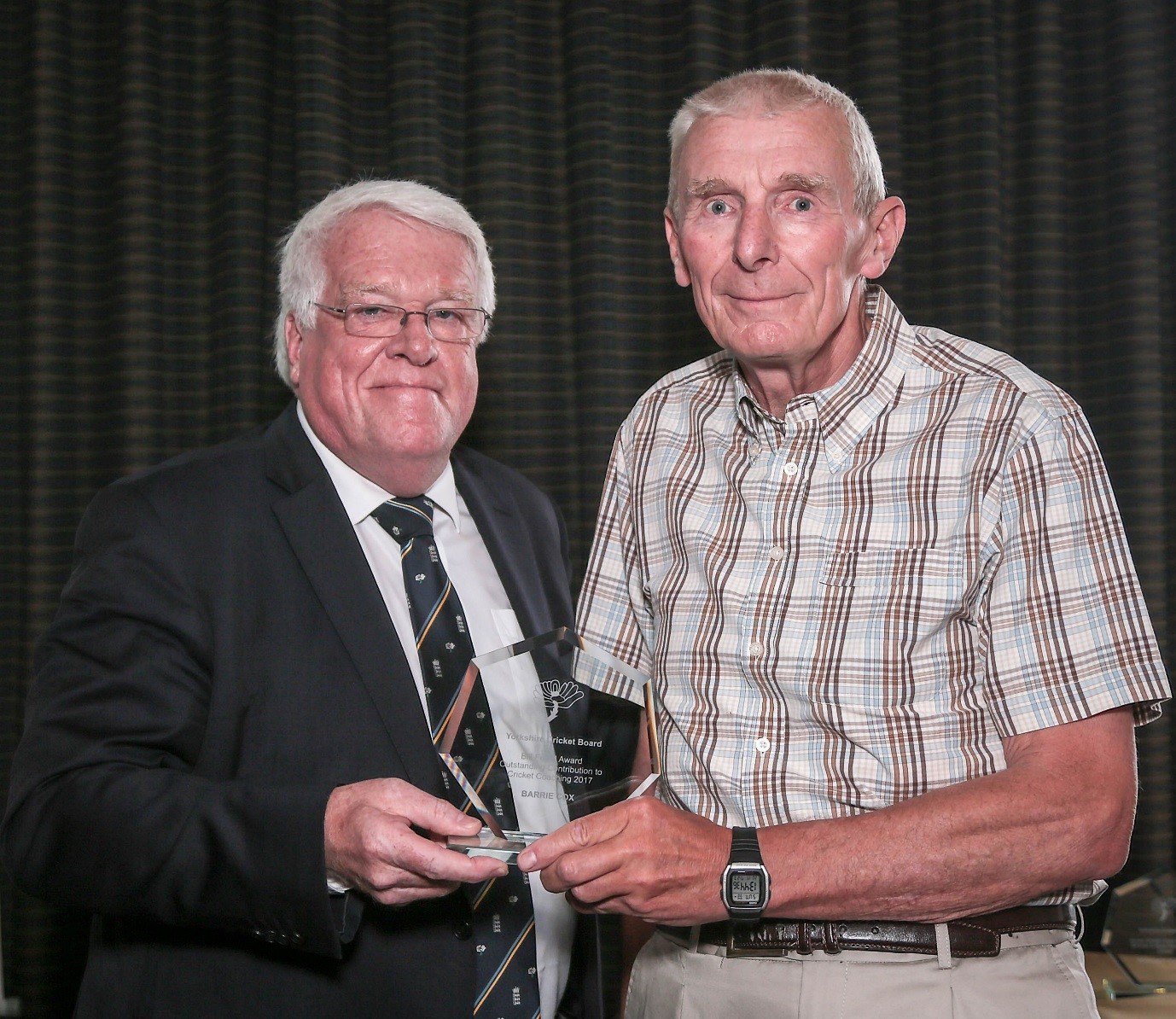 Yorkshire Cricket Board - News - Yorkshire's OSCA winners - Barrie Cox