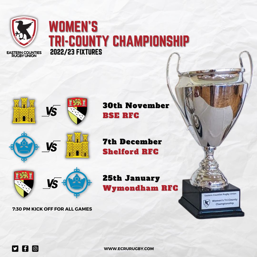 Eastern Counties Rugby Union - News - Women's Tri County Championship