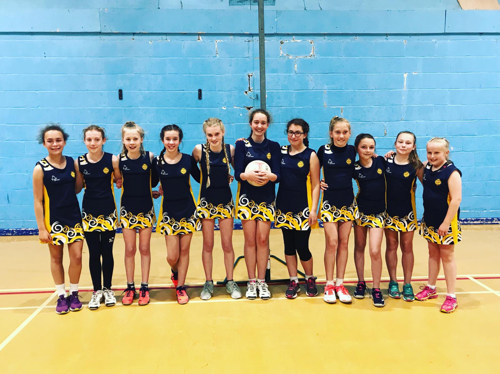 Calne U12 16 vs. 12 Chippenham - 28 April 2019 - U12 - Calne Netball Club