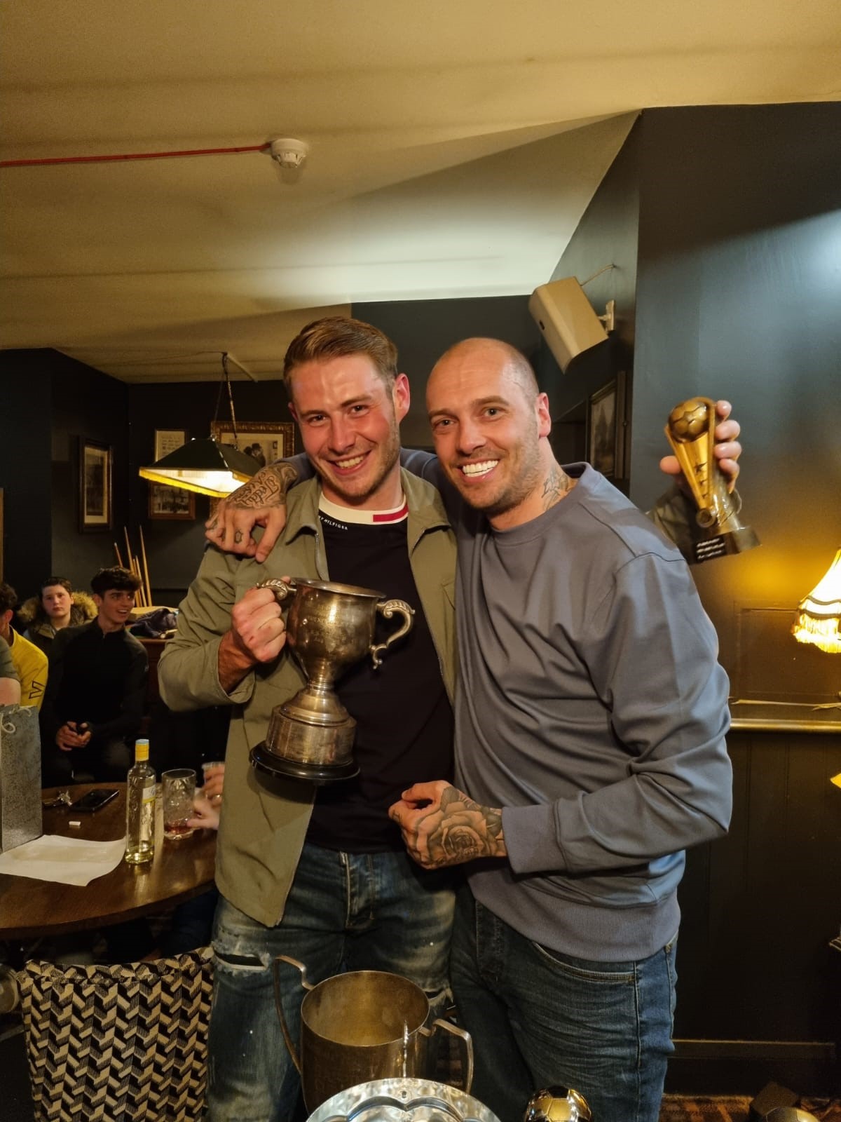 FIRST TEAM 2021/22 PRESENTATION AWARD WINNERS