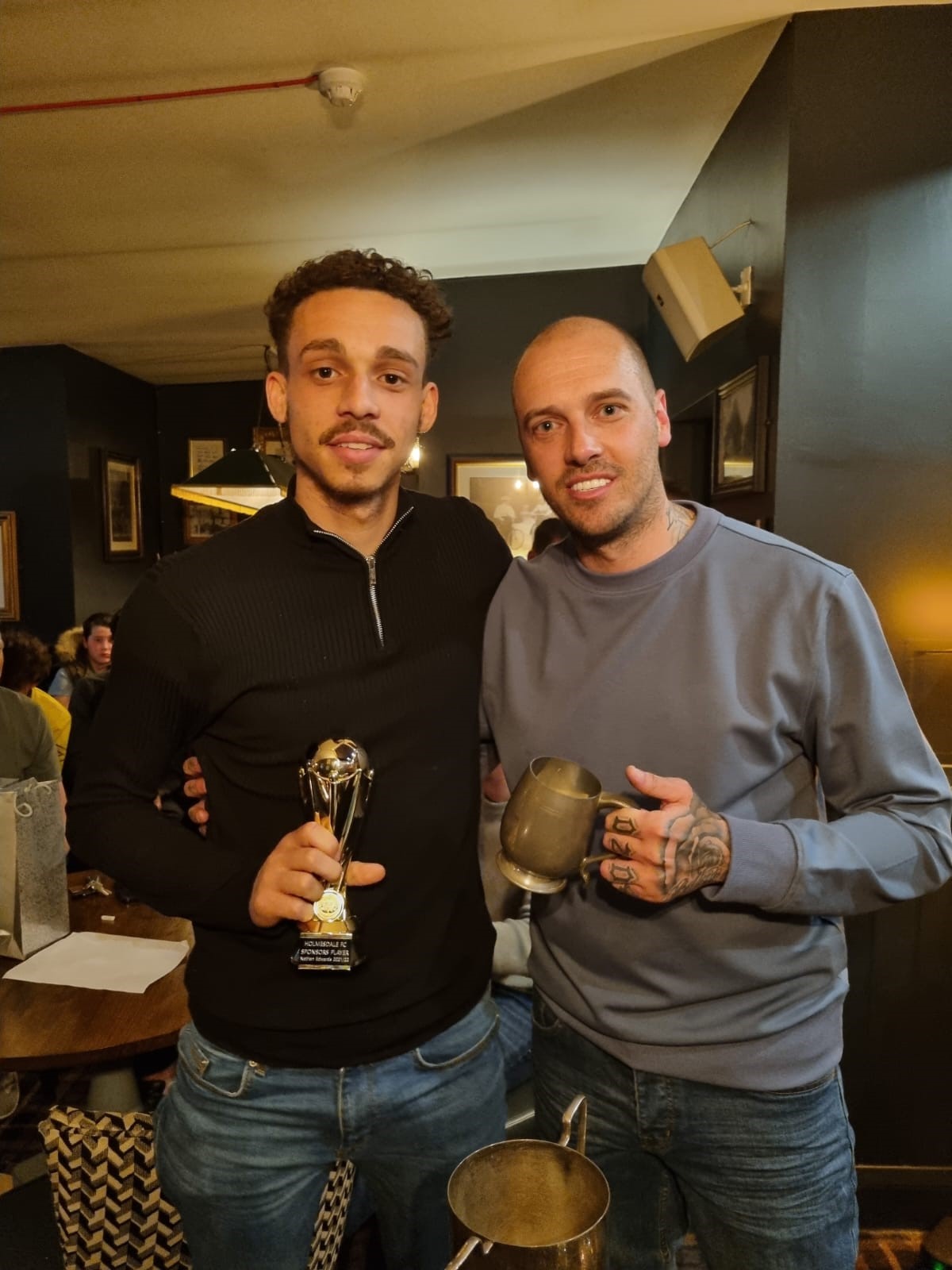 FIRST TEAM 2021/22 PRESENTATION AWARD WINNERS