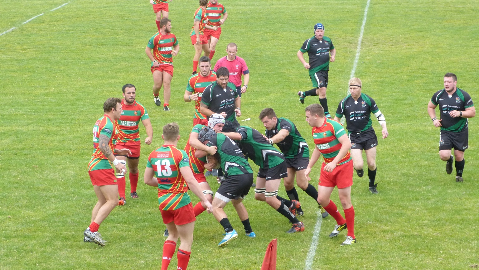 Waunarlwydd(PlateRd1) Sep14 photos - Dunvant Rugby Club