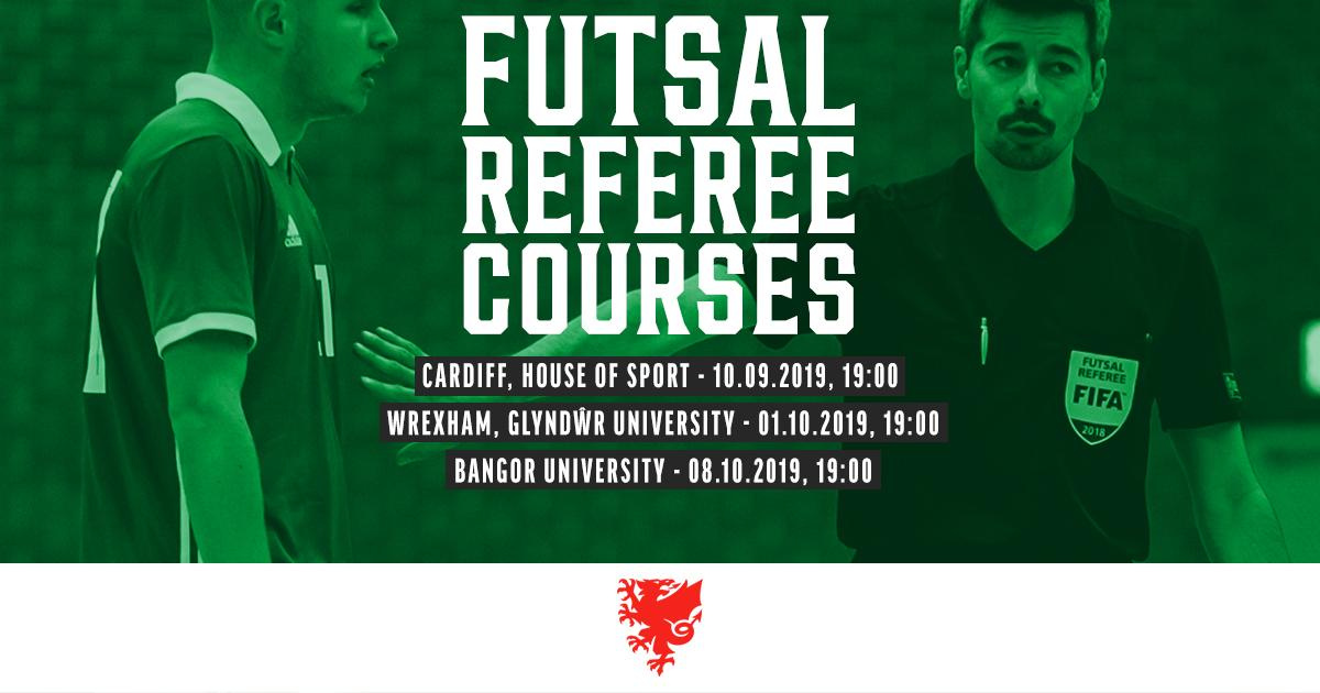 North Wales Coast Football Association - Events - FAW Futsal Referee ...