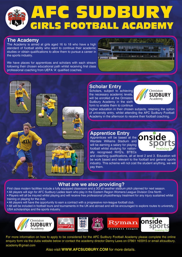 AFC Launch Girls Academy